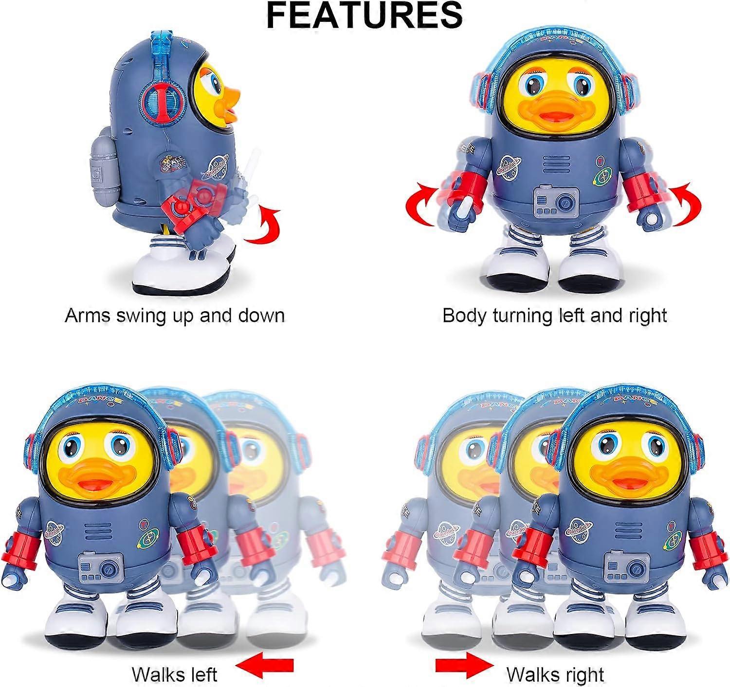 Electric Space Duck, Electric Toys with Lights and Sounds, Moving ...