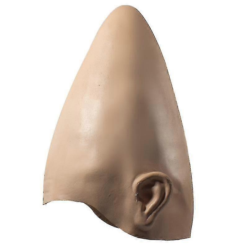 Halloween Alien Coneheads Egg Head Headgear Mask Horror Helmet Latex ...