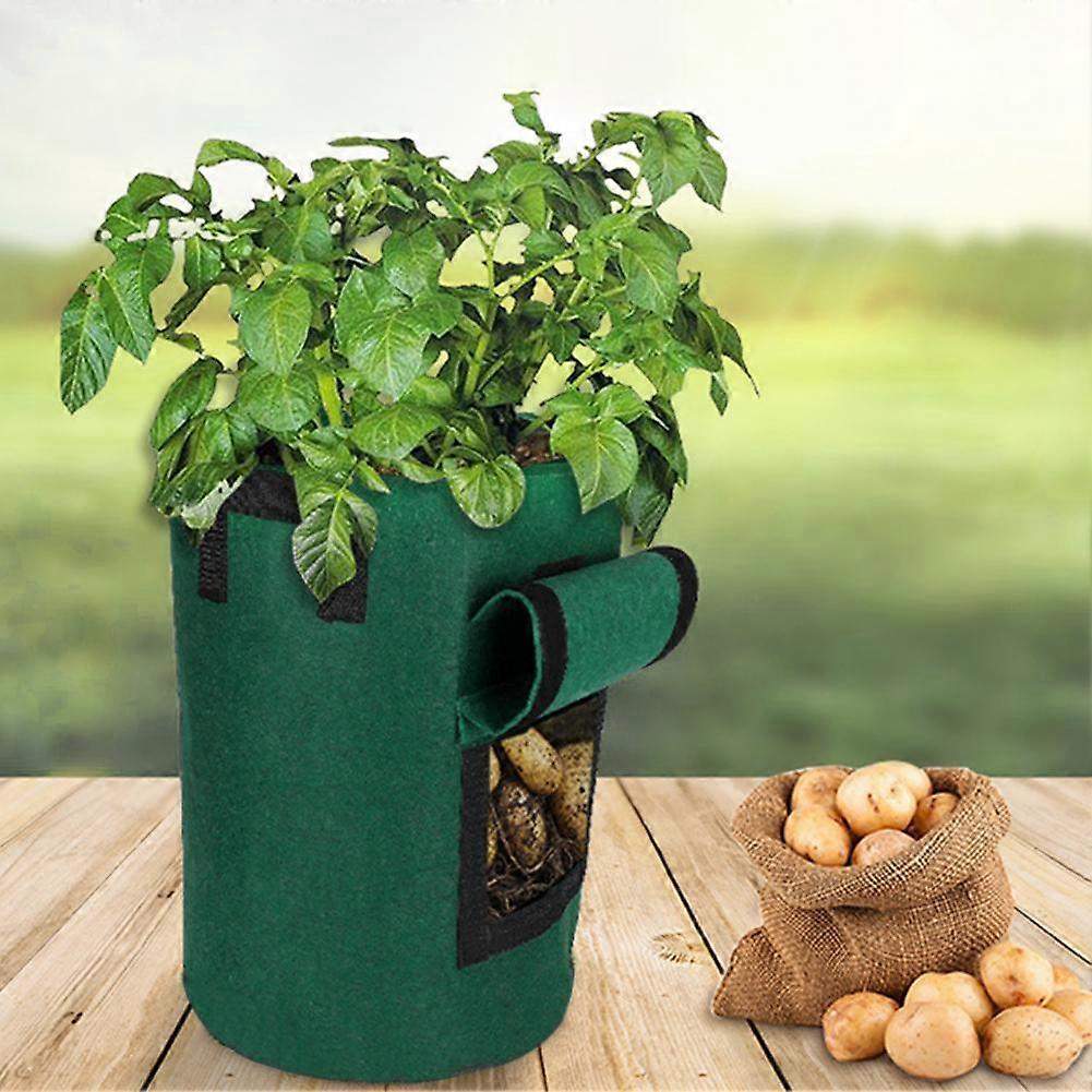 Potato Planter Plant Growing Kits Double-layer Potato Bag with Window ...