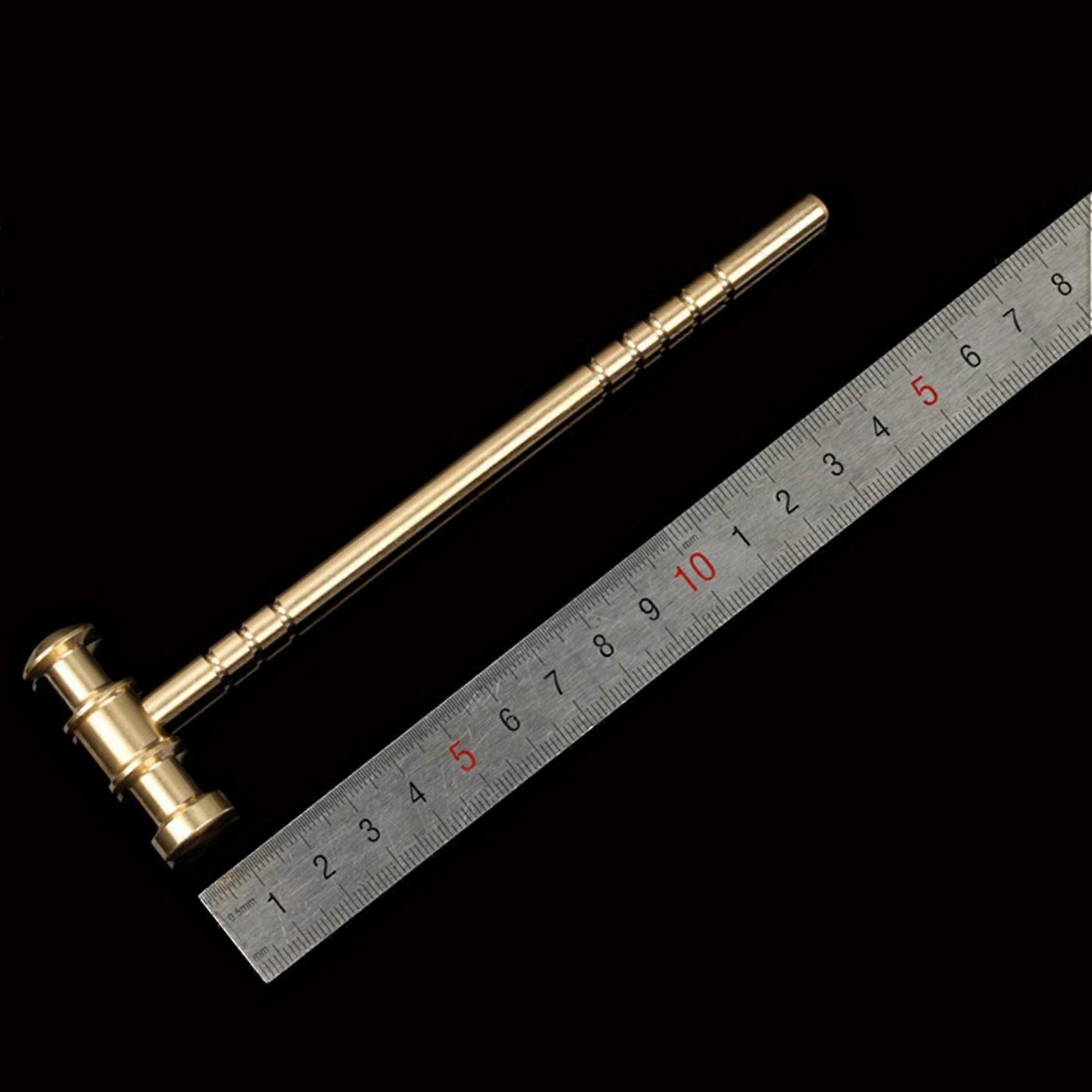 High Quality Brass L150mm Solid Hammer DIY for Manual Hammer Clock ...