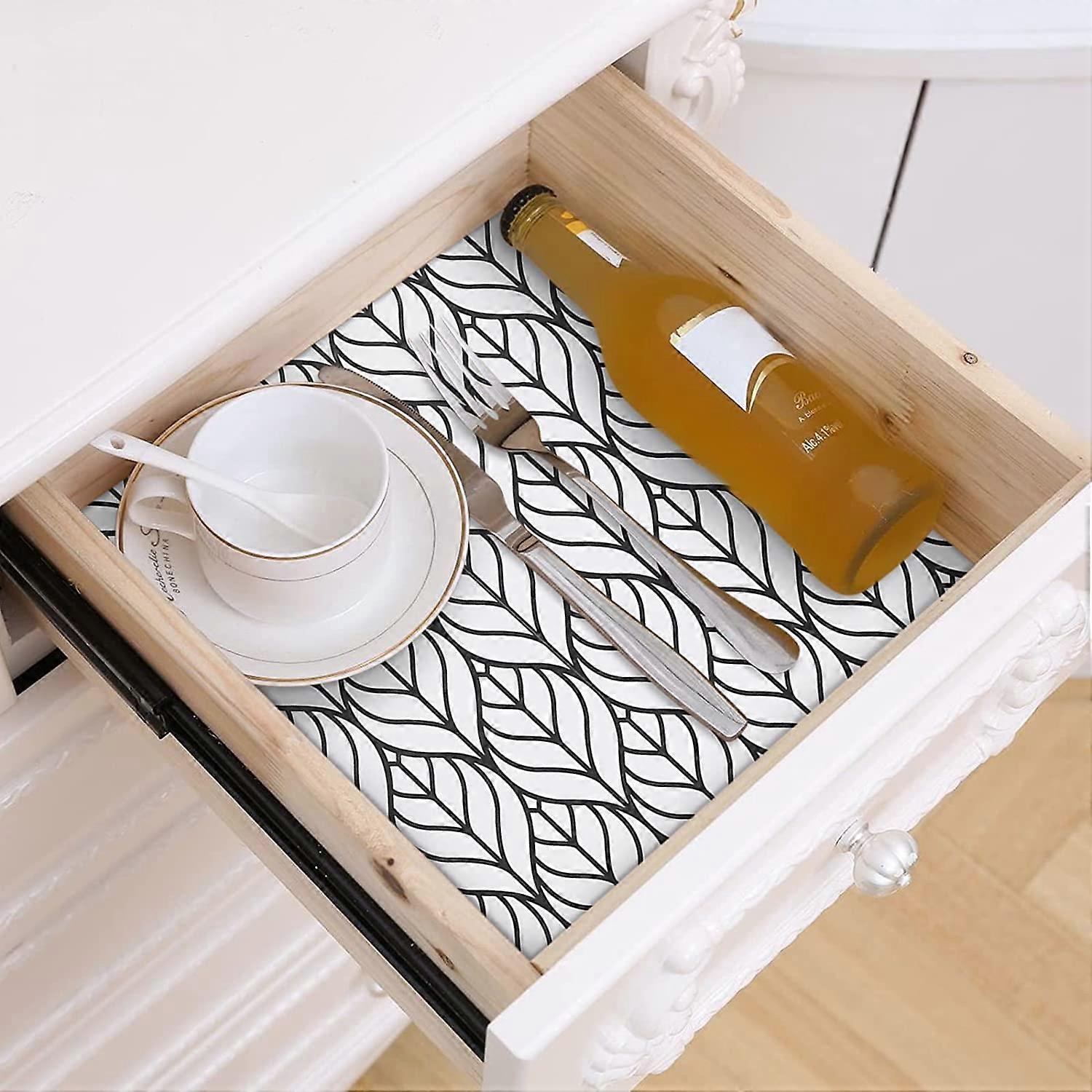 Hode Self Adhesive Furniture Paper Leaves Pattern 45x600cm Self ...