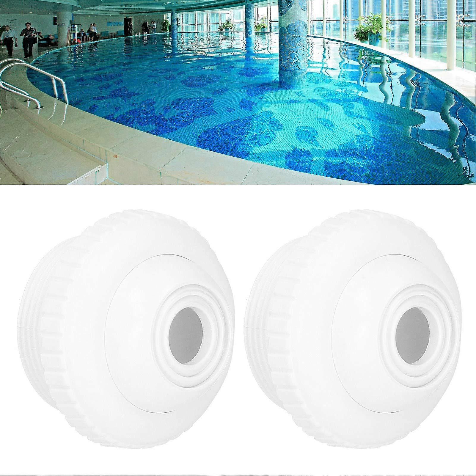 2 Pieces Swimming Pool Return Nozzle - Skimmer Pool Nozzle for Steel ...