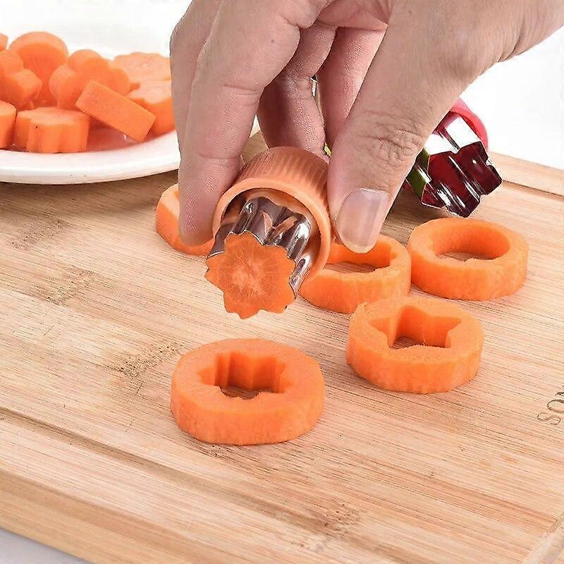 3Pcs/set Fruit Cutters For Children Kids Food Cookie Sandwich Mold ...