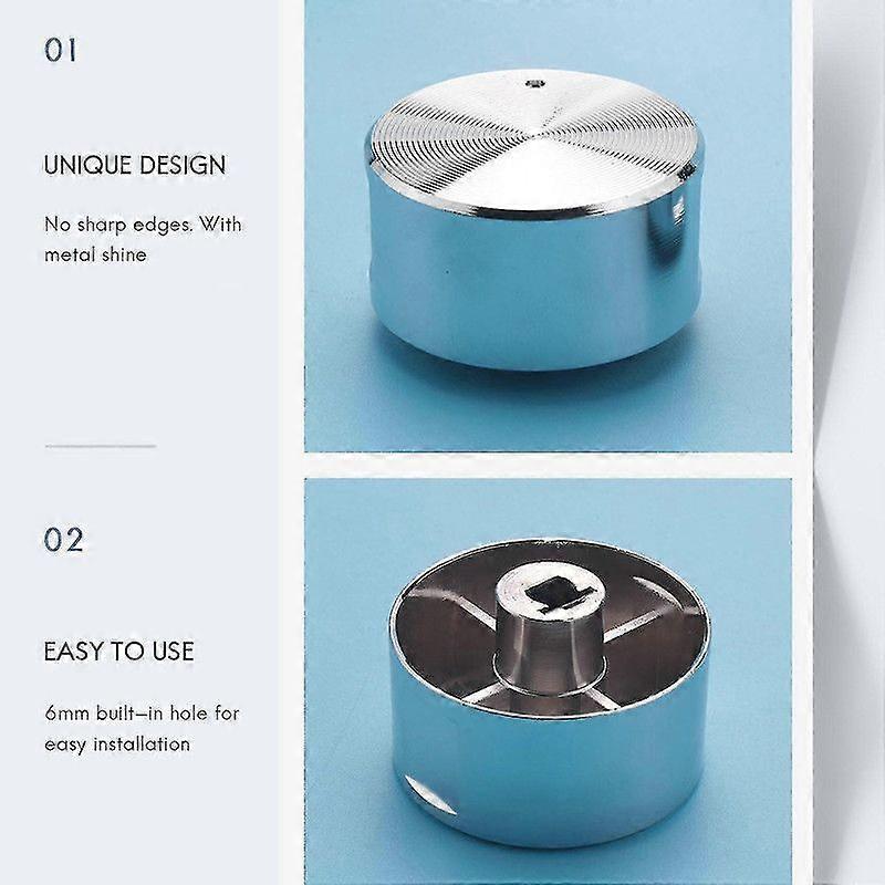 5pcs Metal Gas Stove Knobs 6mm Cooker Control Range Oven Knob Burner Knob Gas Hob Switch Kitchen ...