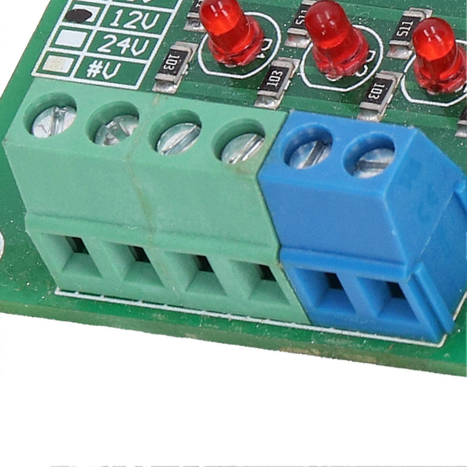 Optocoupler Isolation Board 24V to 5V PLC Level Voltage Converter ...