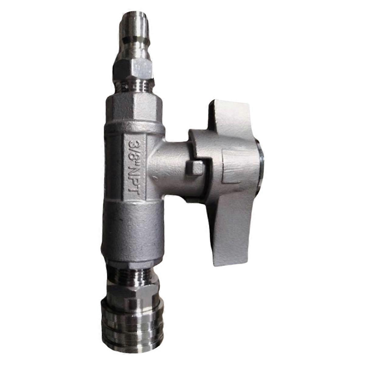 Ball Valve Pressure Washer, 3/8Inch Quick Connect Ball Valve,5000 PSI ...