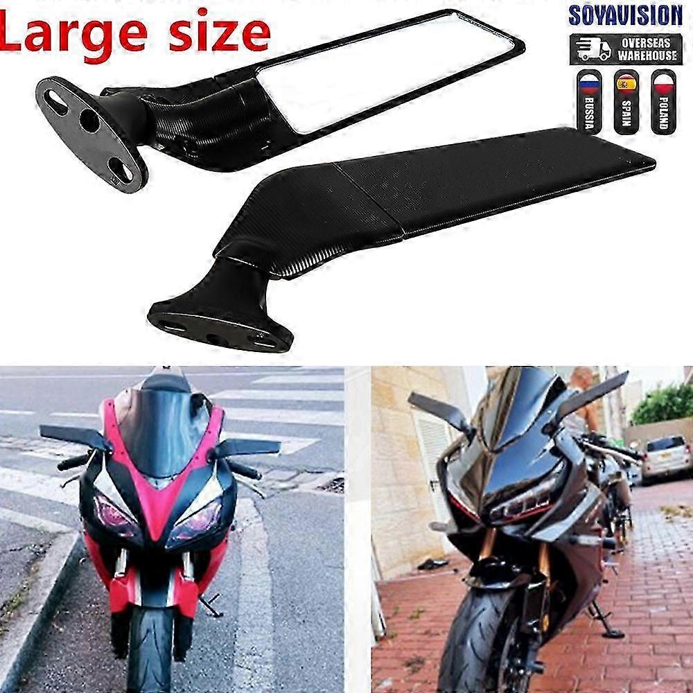 For Honda Cbr1000rr Cbr600rr Cbr 250r 300r 400rr 500r Motorcycle Mirror ...