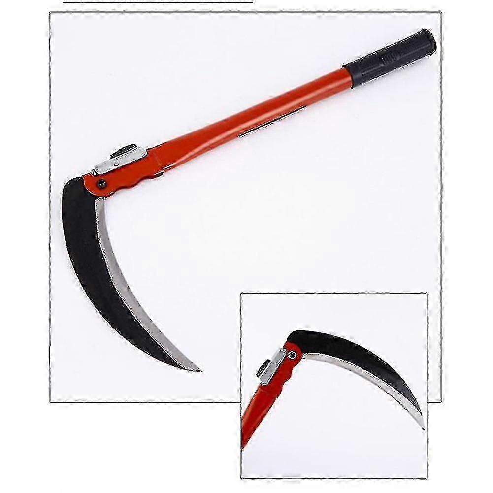 Dww-steel Grass Sickle Small Scythe Folding Handle Gardening Farming ...