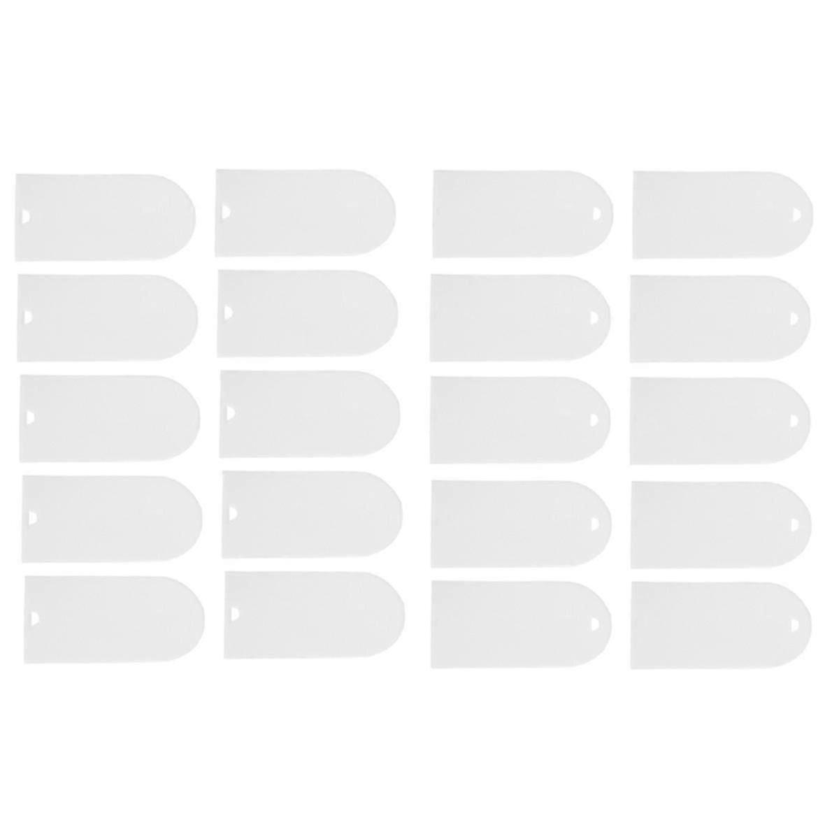 20Pcs Tag Labels Chair Acrylic Arch Sign Blank Acrylic Signs Blank ...