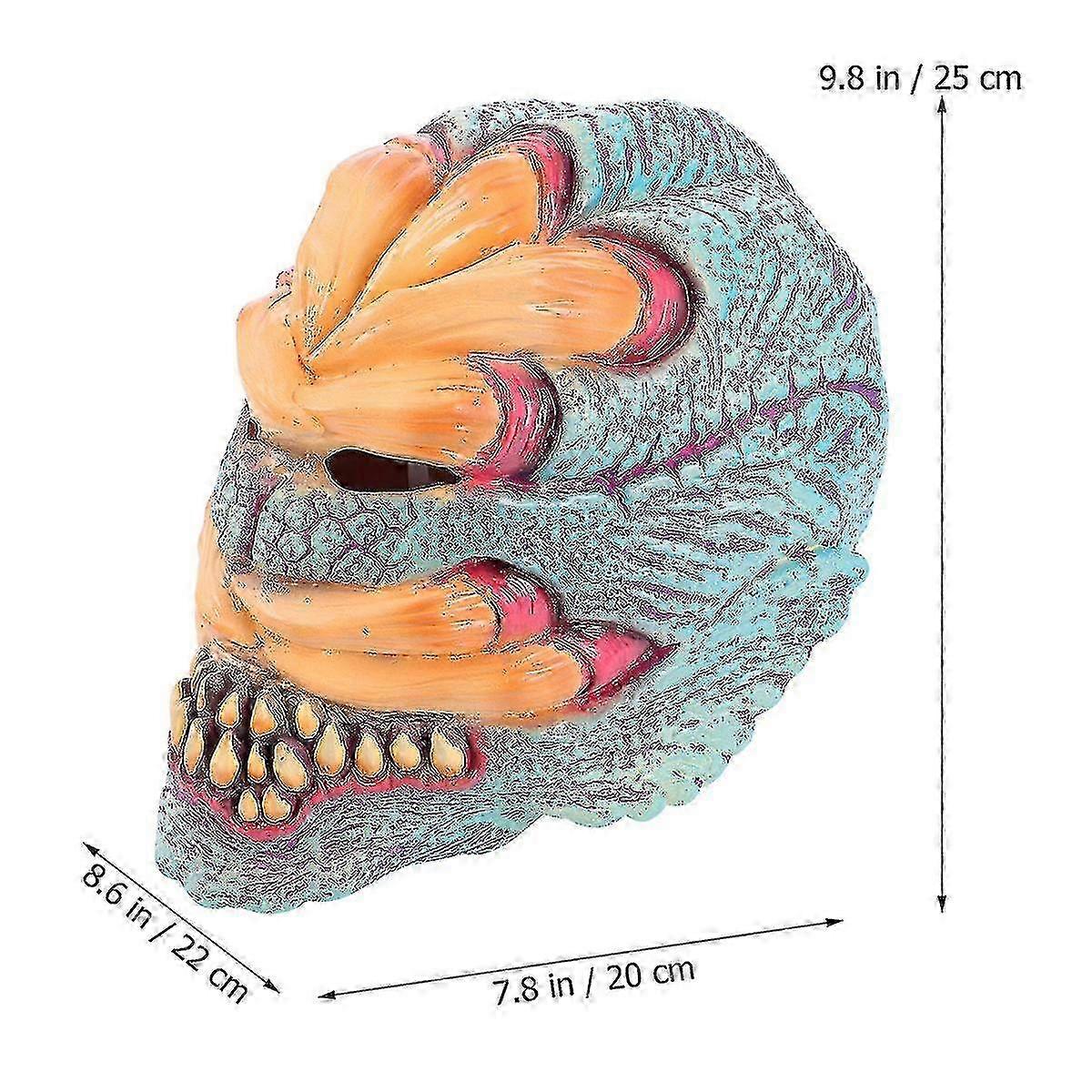 Halloween Mask Halloween Evil Mask Haunted House Mask Halloween Head ...