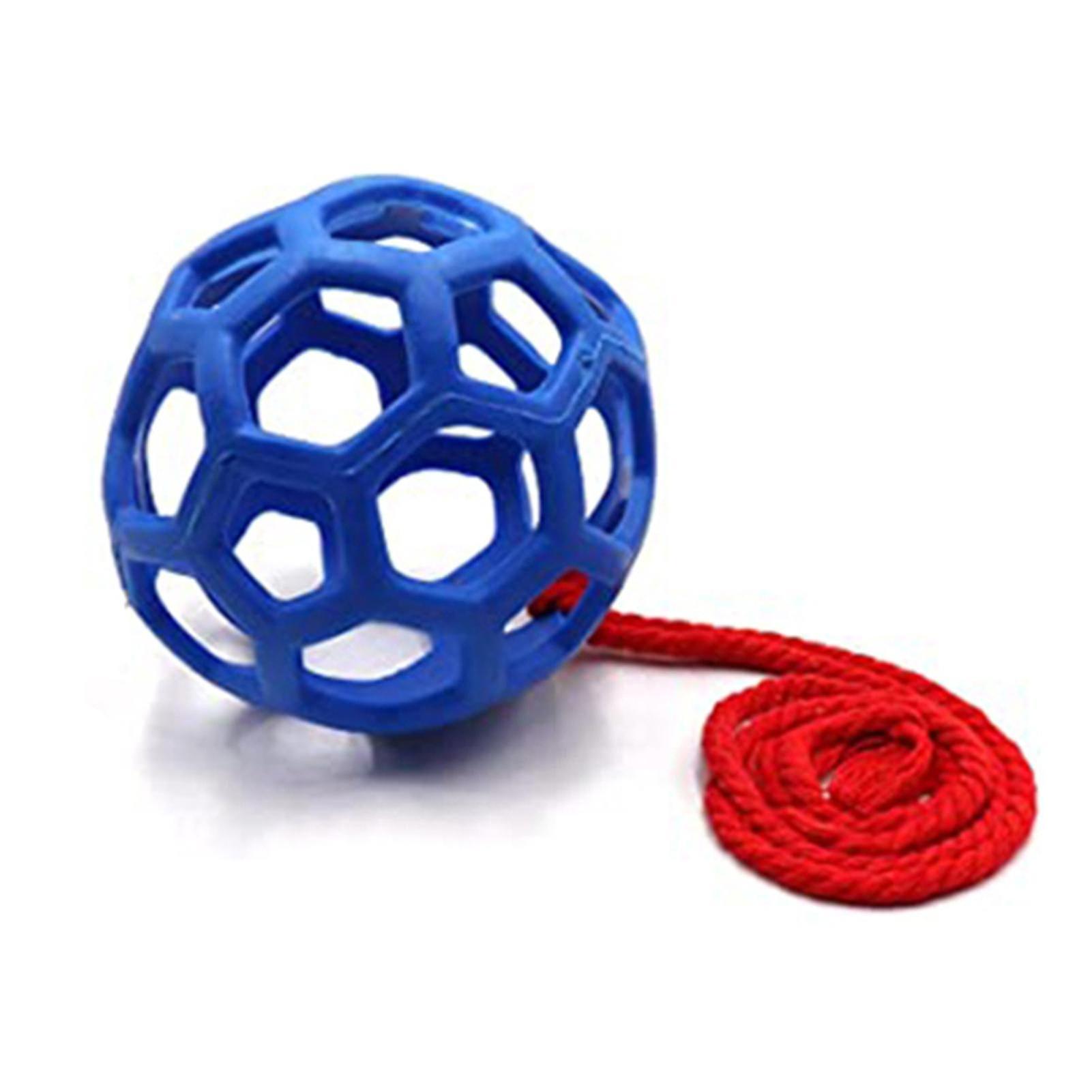 Horse Treat Ball Hanging Hay Feeder Toy Ball Multipurpose Feeding Toy ...