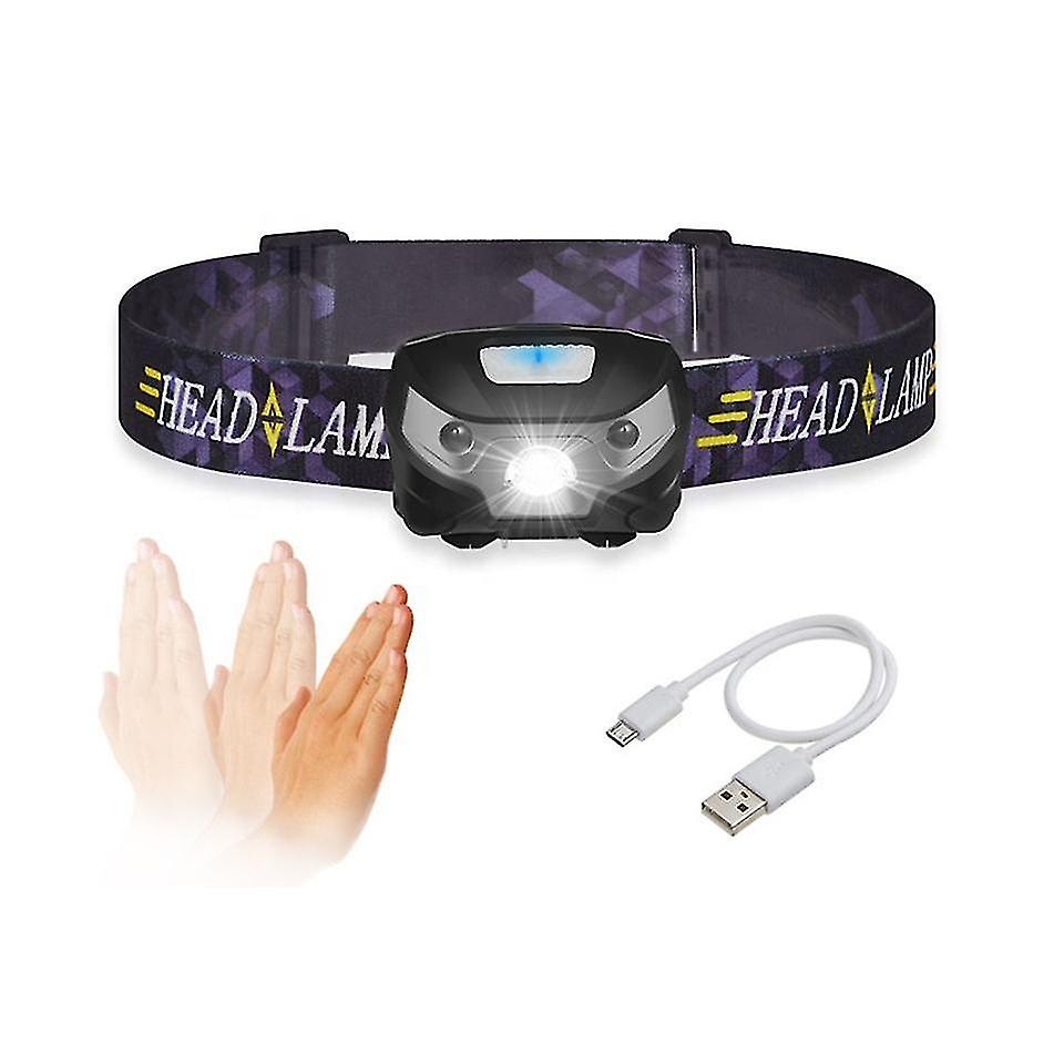 Super Bright Led Head Light With 3 Modes And, Headlamp Rechargeable ...