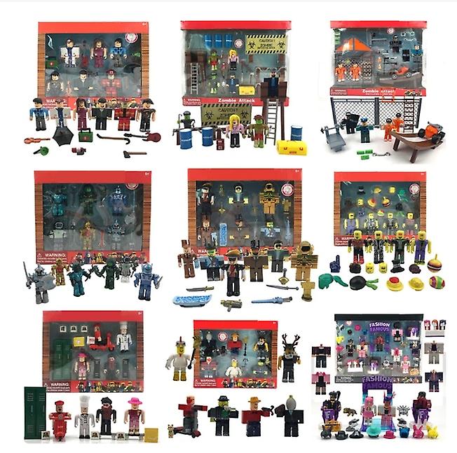 Virtual World Roblox Figurine Roblox Brinquedo Juguetes Block Doll Game ...