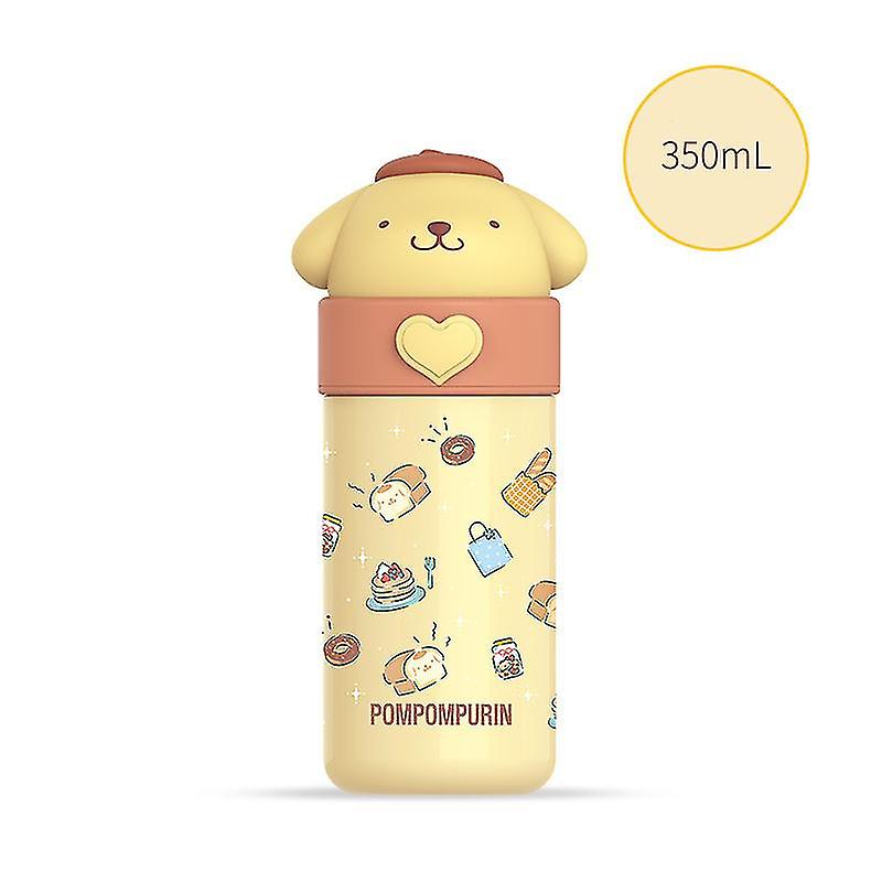 350ml Sanrio Hello Kitty Stainless Steel 316 Thermos Kawaii Kuromi Cinnamoroll Melody Kids ...