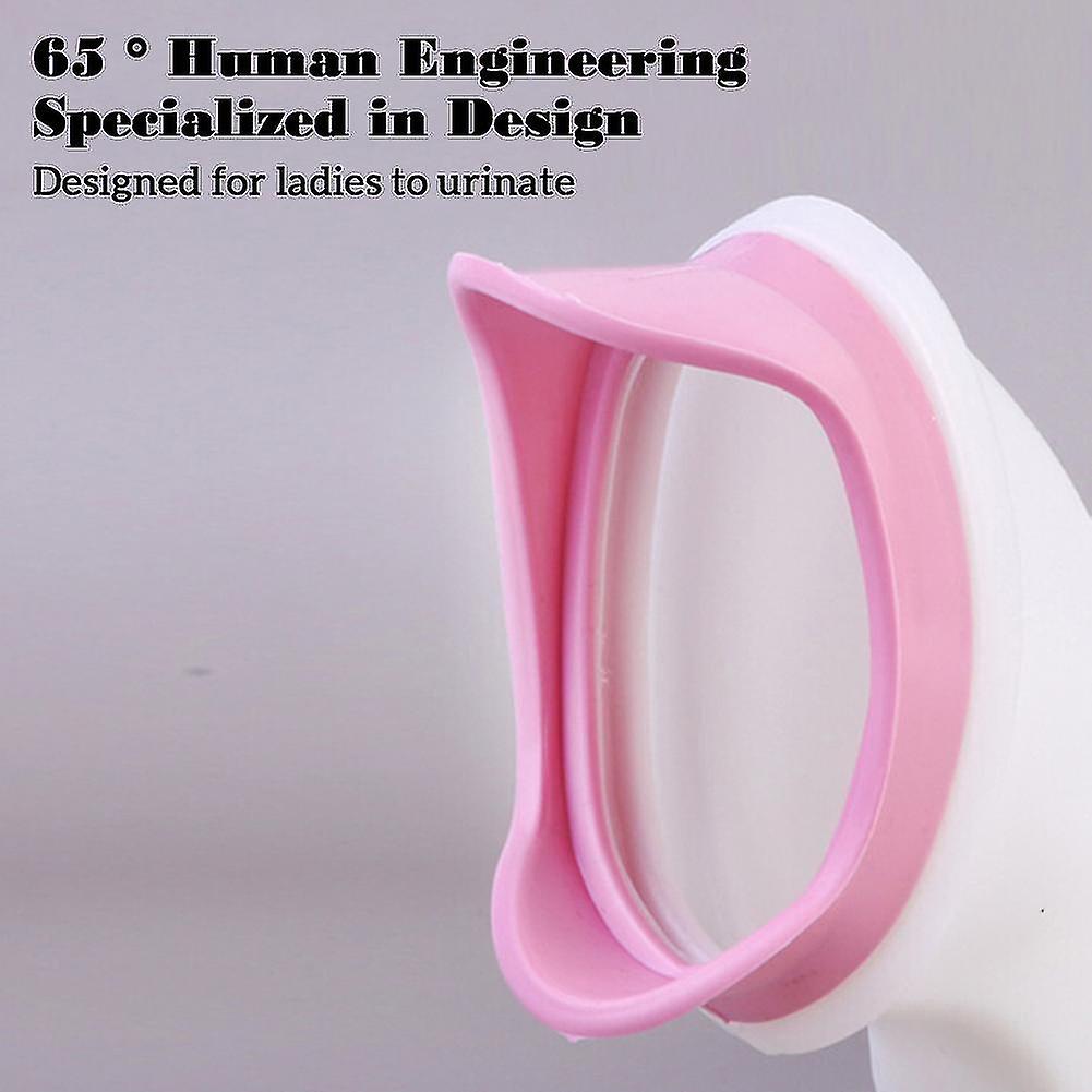1000ml Women's Large Soft Mouth Urinal Portable Translucent Chamber Pot ...