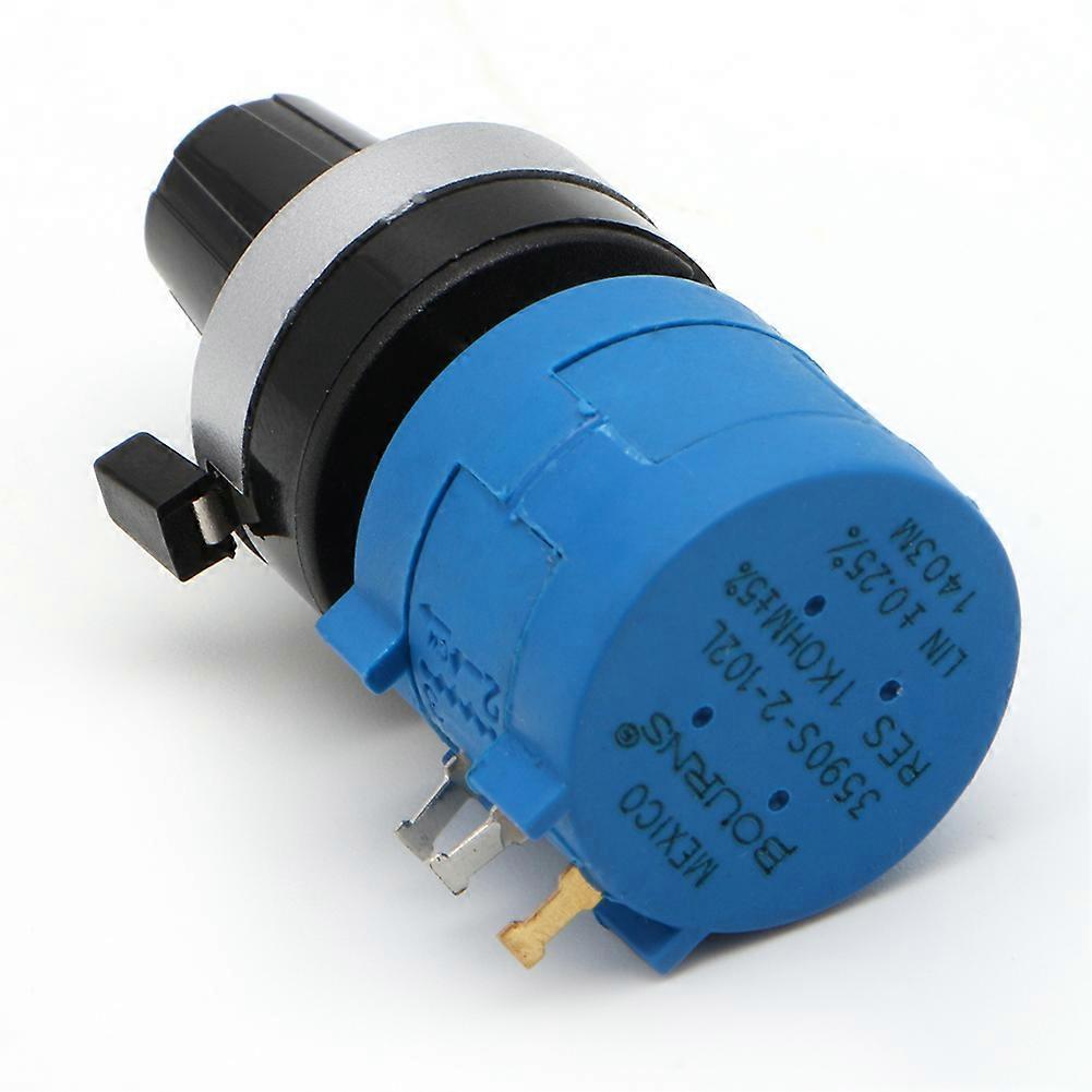3590S-2-102L 1K Ohm Rotary Potentiometer Pot 10 Turn With Turn Counting ...