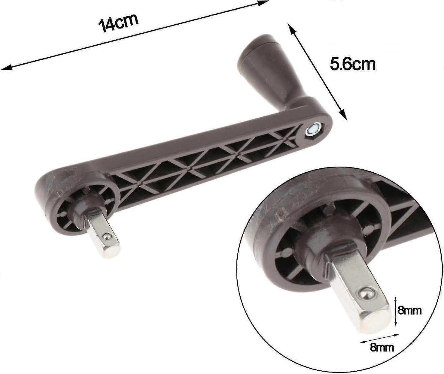 Patio Umbrella Crank Handle Set - Replacement Accessories for Balcony ...