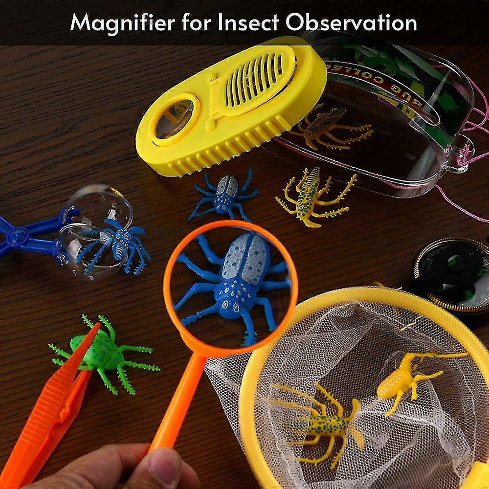 Butterfly Net, Backpack, Hat, Binocular, Bug & Insect Collection Box ...