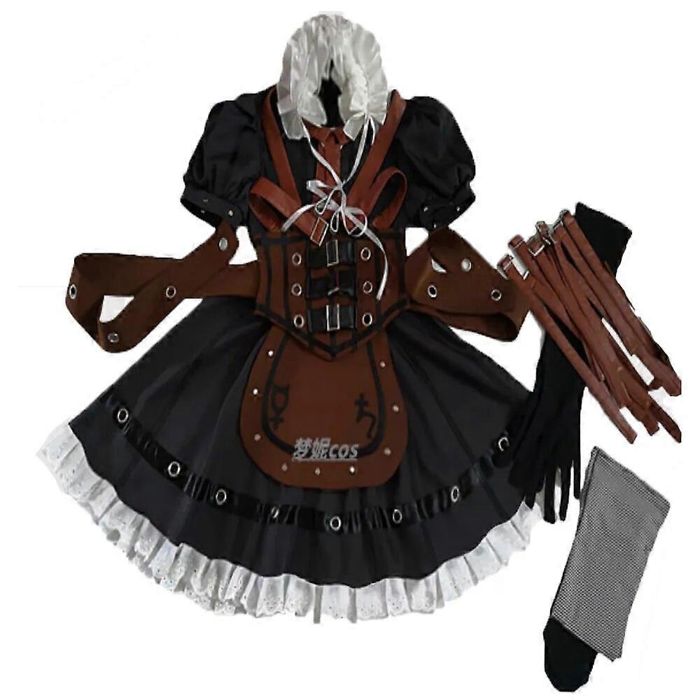 New Alice Madness Returns Cosplay Costume Alice Steam Dress Outfit ...