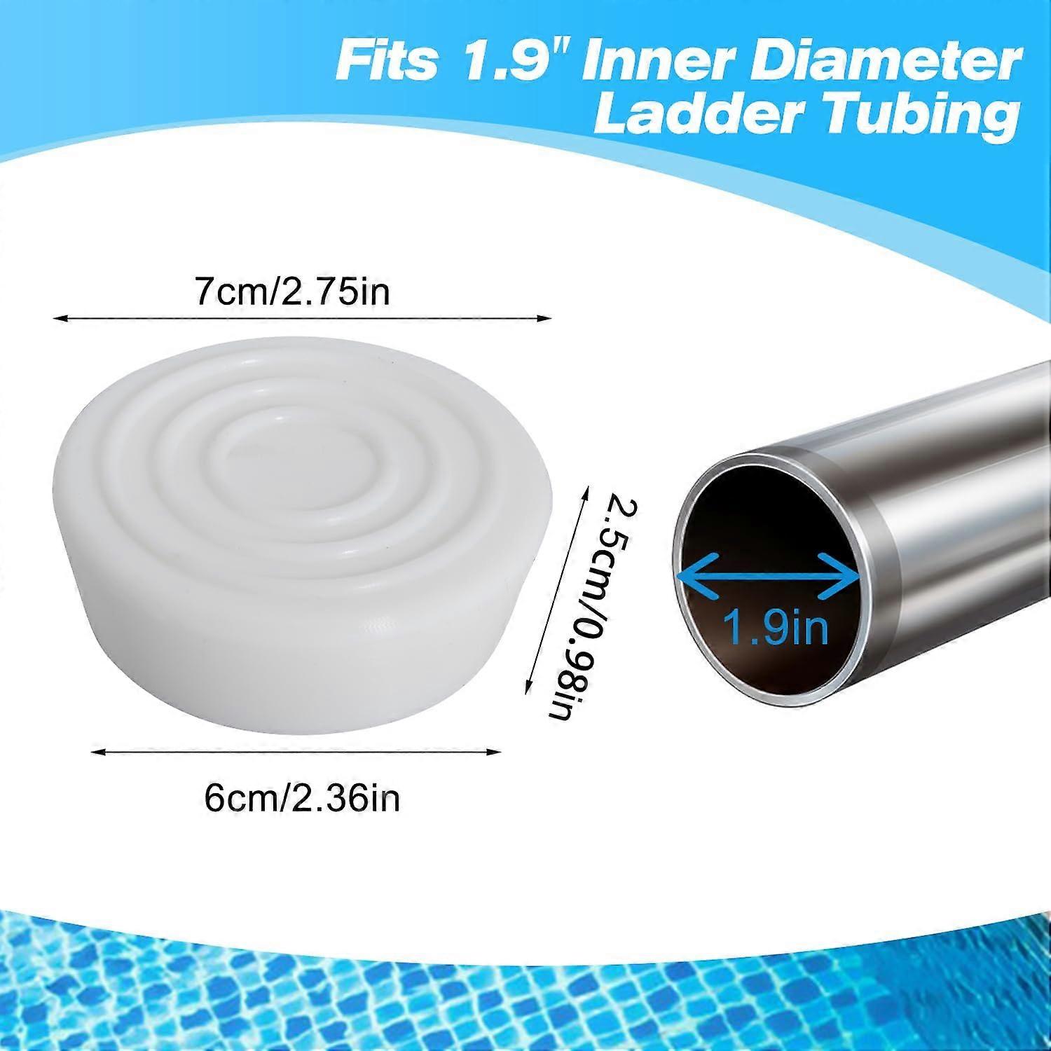 Pool Ladder Bumper for Protecting Pool Liner Rubber Ladder Foot Cover ...