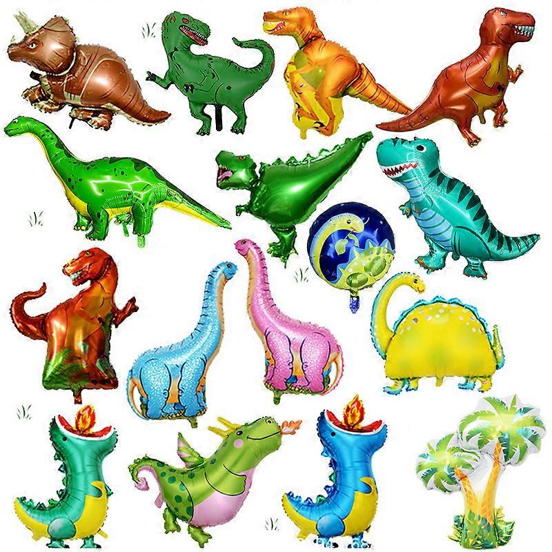 Dinosaur Balloon Party Decoration Birthday Layout Aluminum Film Balloon ...