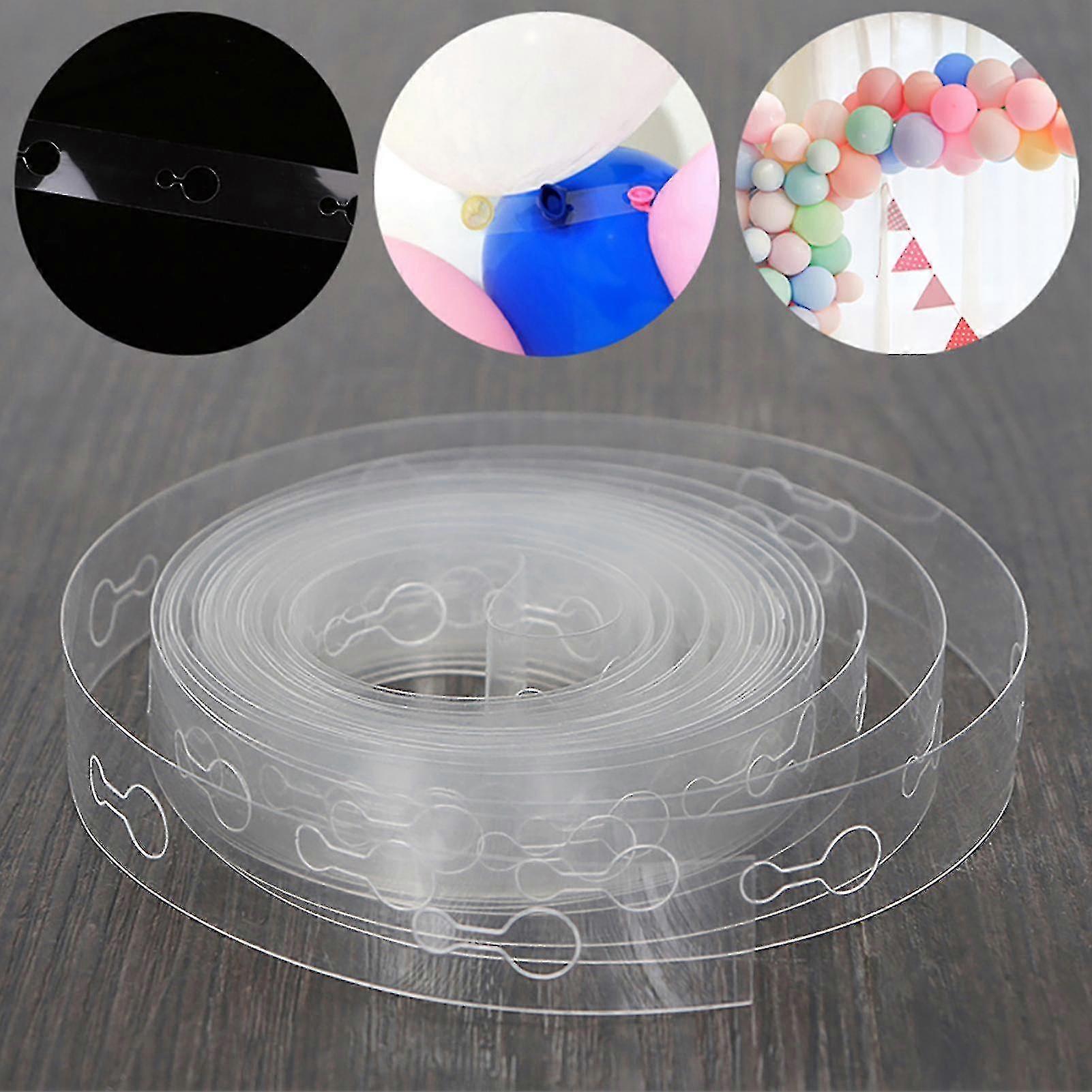Balloon String Transparent Flexible Plastic Rolls Balloon Tape Strips ...