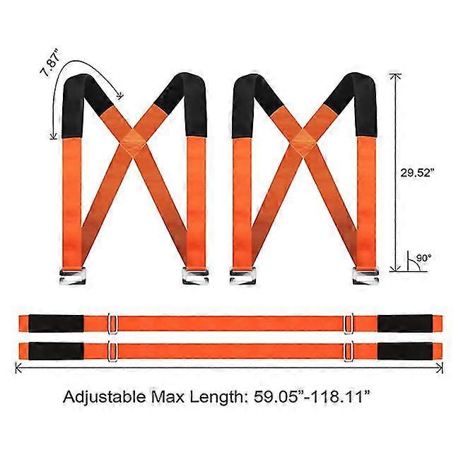 Carrying straps for moving, Carrying strap for 2 people, Transport ...