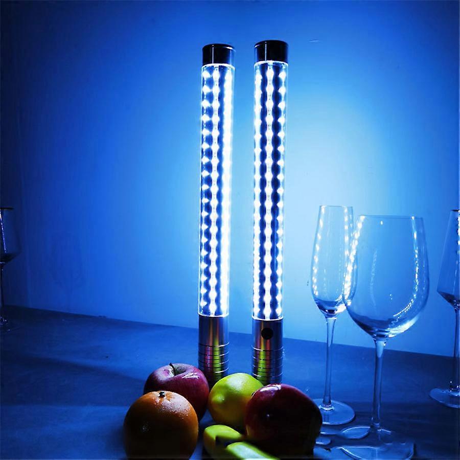 45cm Rechargeable Aluminum LED Strobe Baton LED Bottle Service Sparkler ...