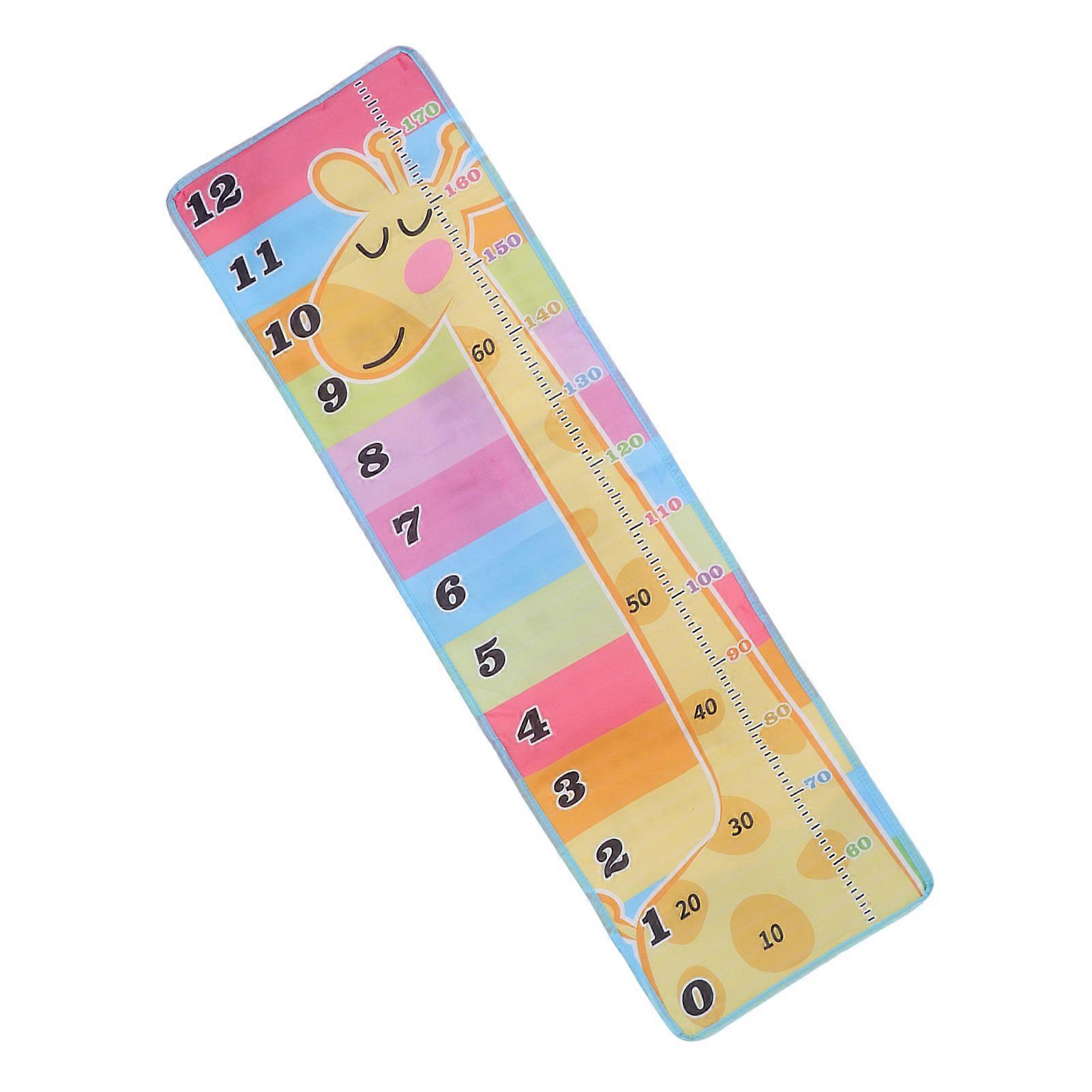 Jumping Height Ruler Cartoon Eye Chart Wall Decoration Jumping Hanging ...