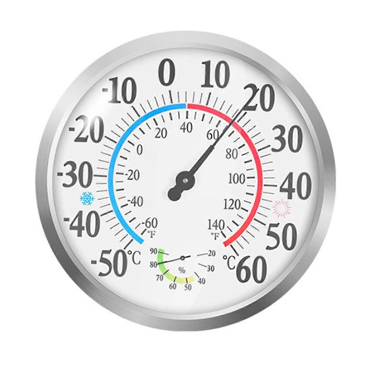 30CM Outdoor Thermometer with Numbers Indoor Home Decorative Wall ...