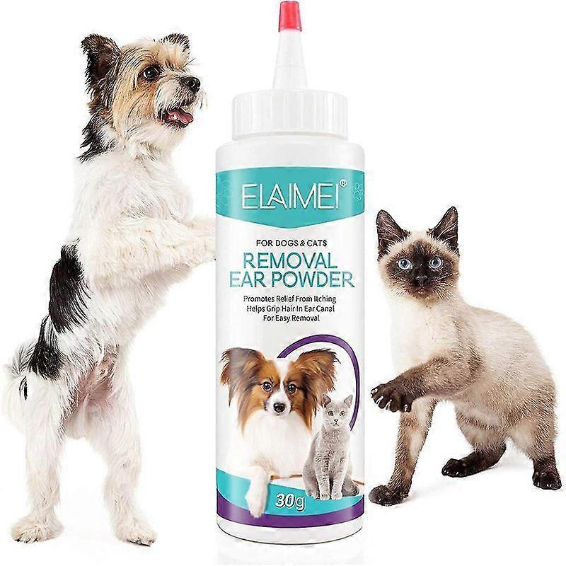 Minglan Dog Ear Infections Treatment - Painless Dog Ear Powder for Hair ...