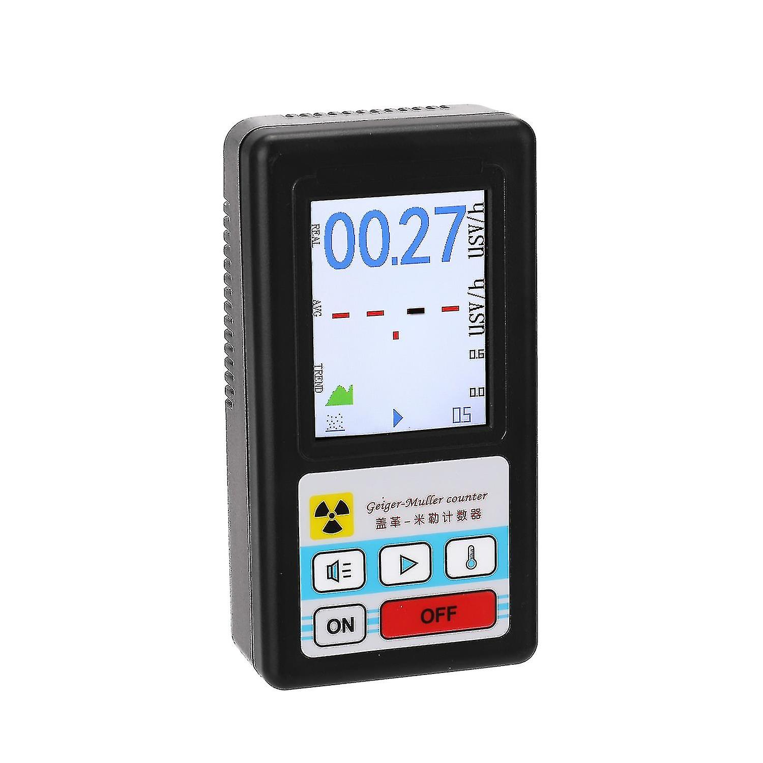 Scherm GeigerTeller Nucleaire Straling Detector Persoonlijke Dosimeter ...