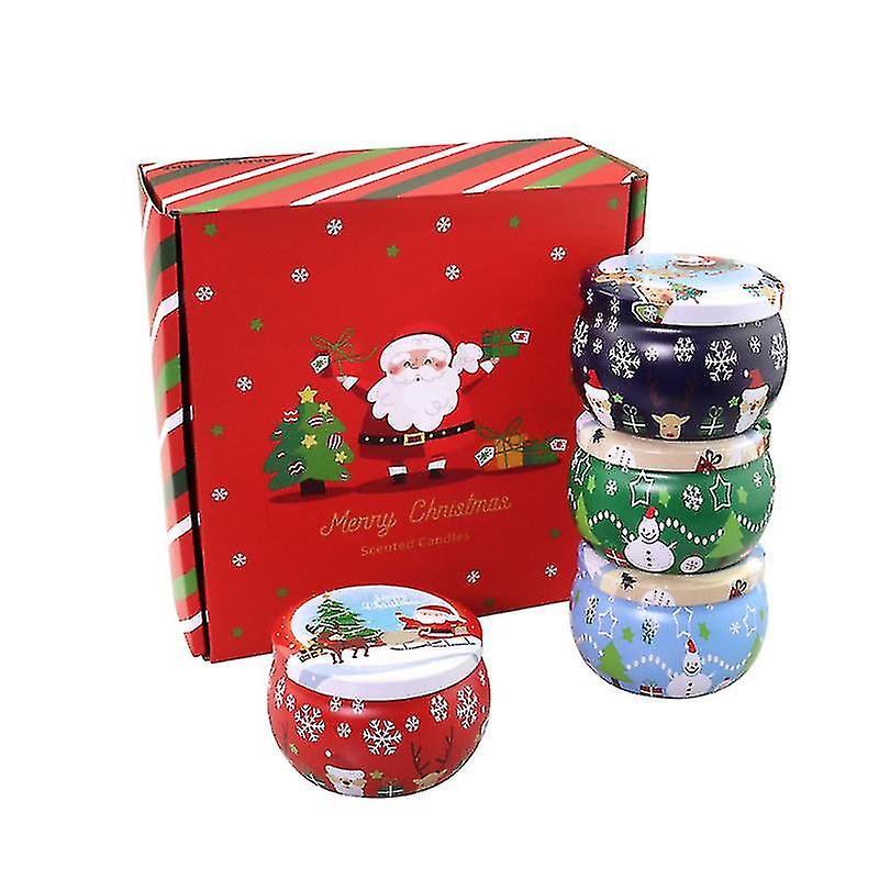 10 Pieces Of Christmas Candy Jars Christmas Boxes Christmas Candy ...