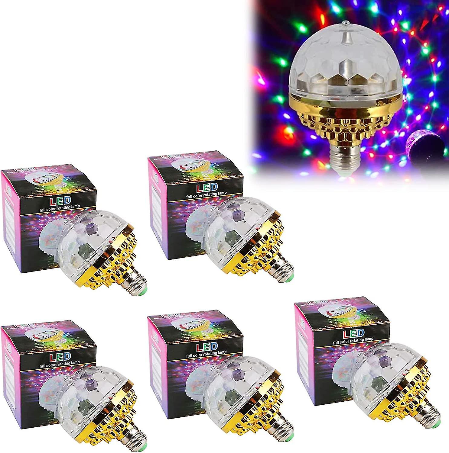 Colorful Rotating Magic Ball Light Party Lights Activated Disco Ball ...