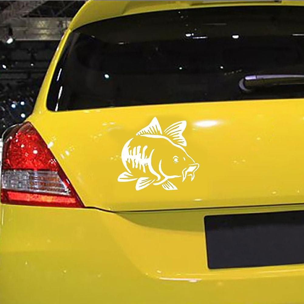 Carp Fish Reflective Car Truck Vehicle Body Window Decals Sticker ...