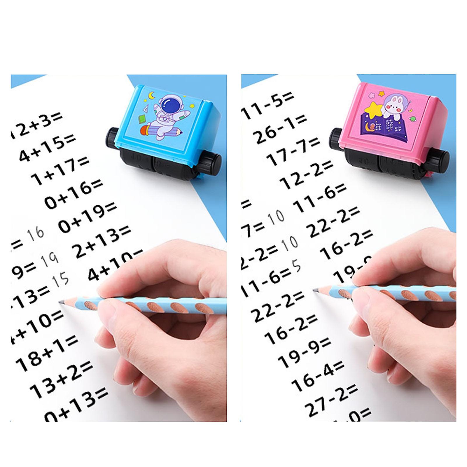 Kids Math Practice Stamps Efficiencient Math Learning Stamps For ...