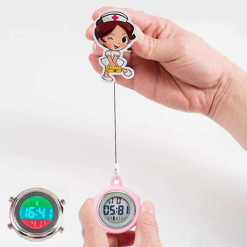 Cartoon Popular Nurse Doctor Characters Digital Electronic Retractable ...