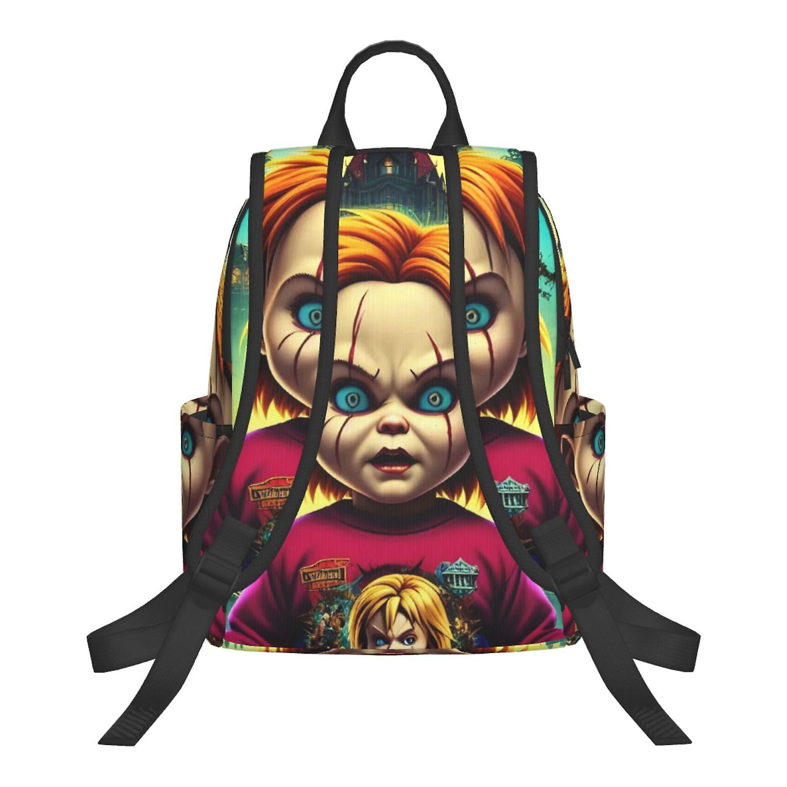 Chucky Horror Lightweight Backpack Student Bookbag School Bag Satchel ...