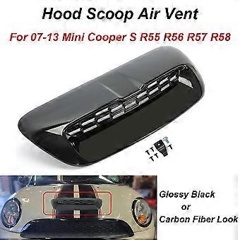LBQ ABS Front Engine Bonnets Hood Vent Scoop For Mini Cooper S R55 R56 ...