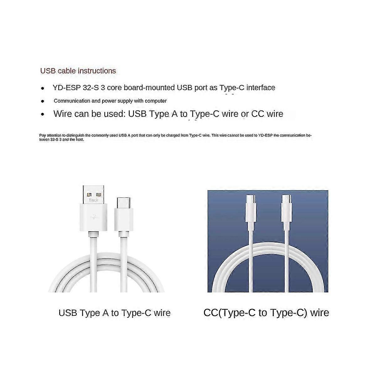 Esp32 Esp32 S3 Wifibluetooth Iot Dual Type C Development Board Core Board Esp32 Devkitc 1 6288