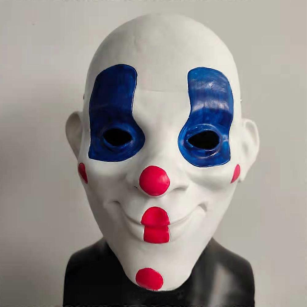 2024 Joker Bank Robber Latex Mask Clown Batman The Dark Knight Cosplay ...