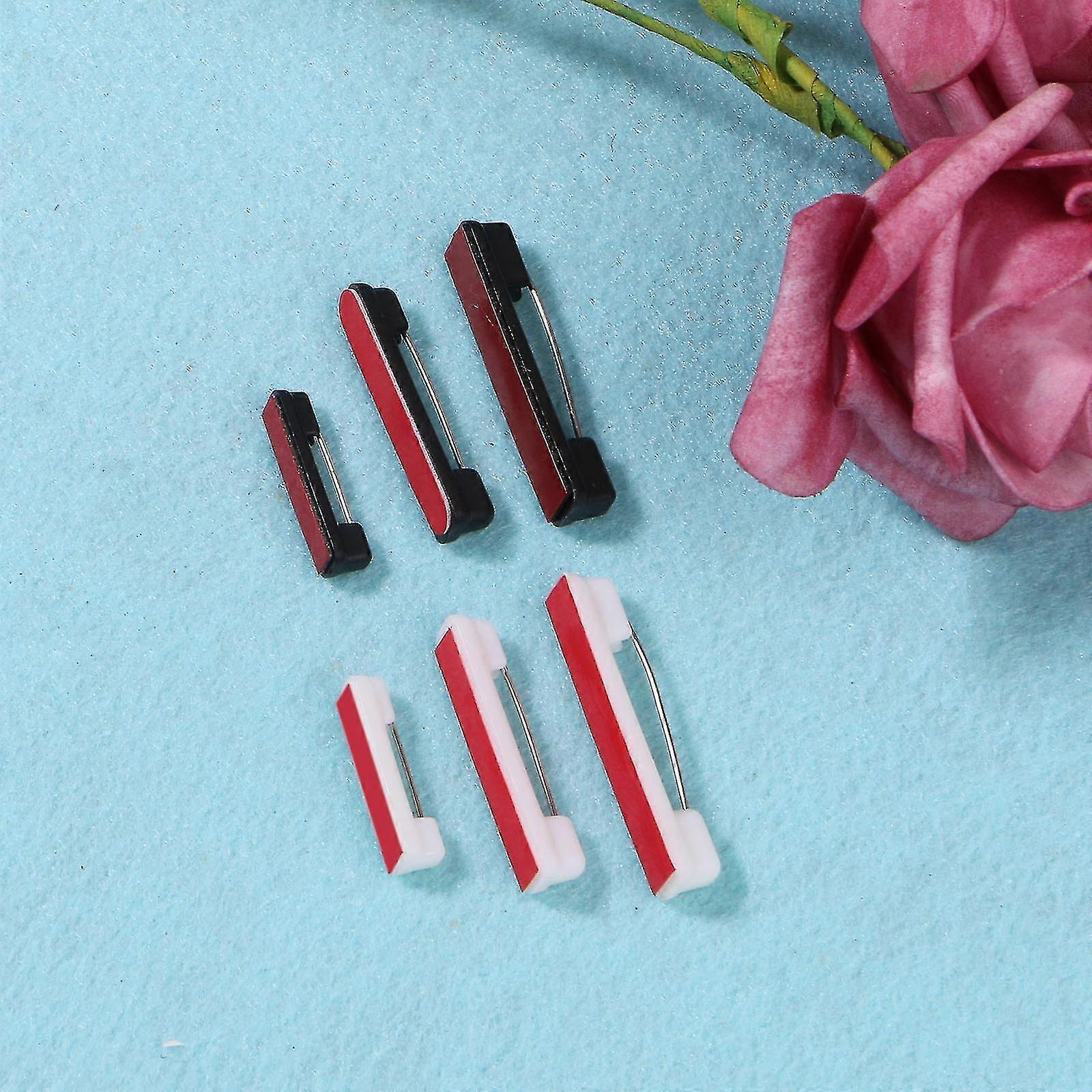 100pcs Brooch Clasp Pins Badge Latch 3 Sizes 22mm/31mm/37mm For Diy ...