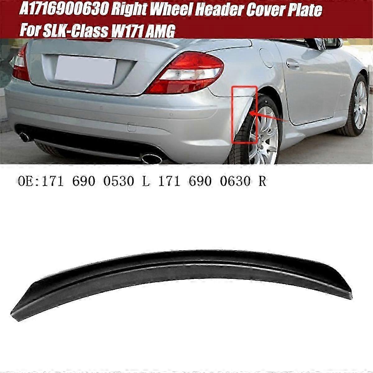 A1716900630 Right Rear Bumper Corner Cover Wheel Eyebrows for Mercedes ...