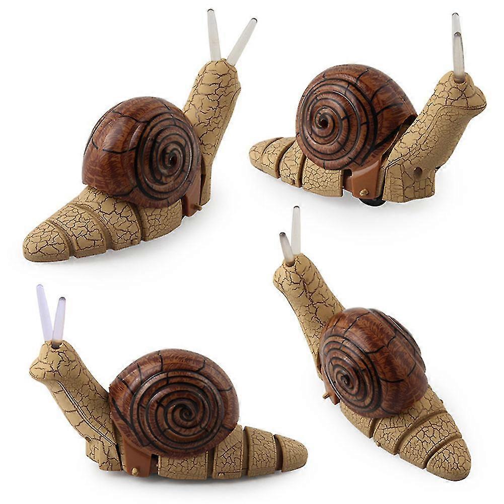 Funny Infrared Remote Control Realistic Snail Animal Model Kids Toy ...