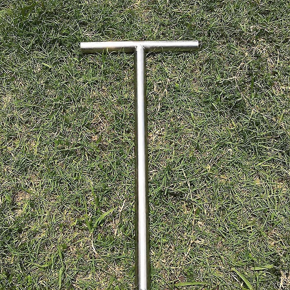 20 Inch Golf Soil Sampler Probe, Stainless Steel T-style Handle Soil ...