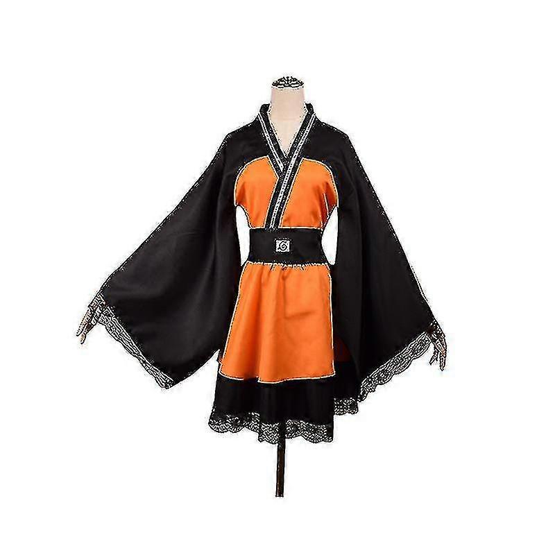 6 Estilos Anime Ta Vestido Mulheres Fantasia Akatsuki Kimono Maid Dress ...