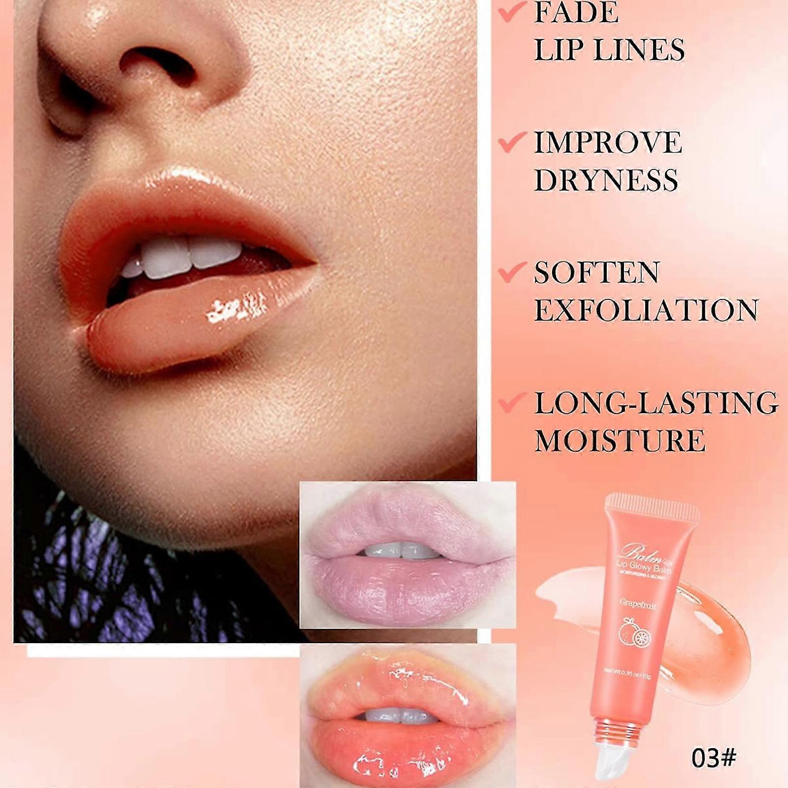 Lip Glowy Balm, Moisturizing Lip Repair Sleeping Lip Mask, Plumping Lip ...