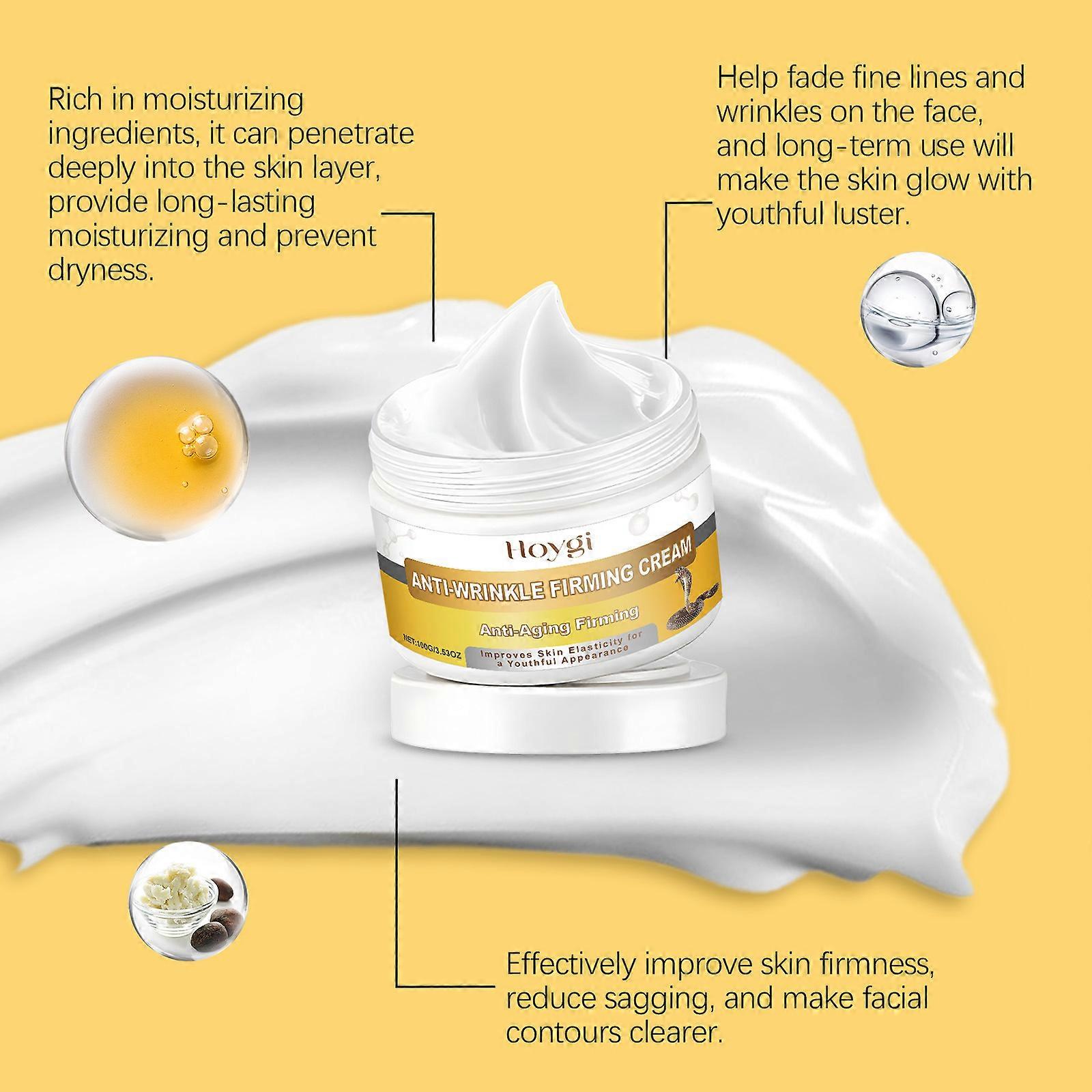 Firming and anti-wrinkle cream, effective in reducing fine lines and ...
