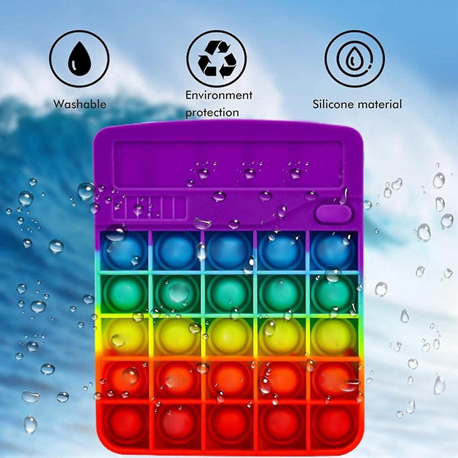 Latest Pop Bubble Sensory Sensory Calculator Fidget Toy | Fruugo UK
