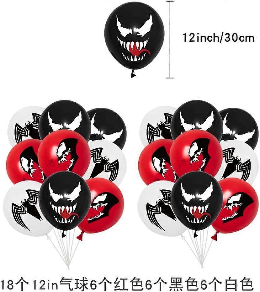 Venom Happy Birthday Party Decorations , Birthday Party Supplies For ...
